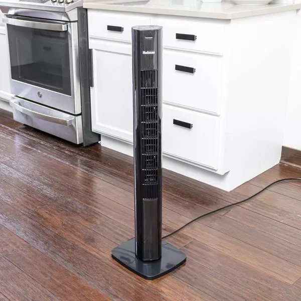 36" Digital Tower Oscillating Fan Black
